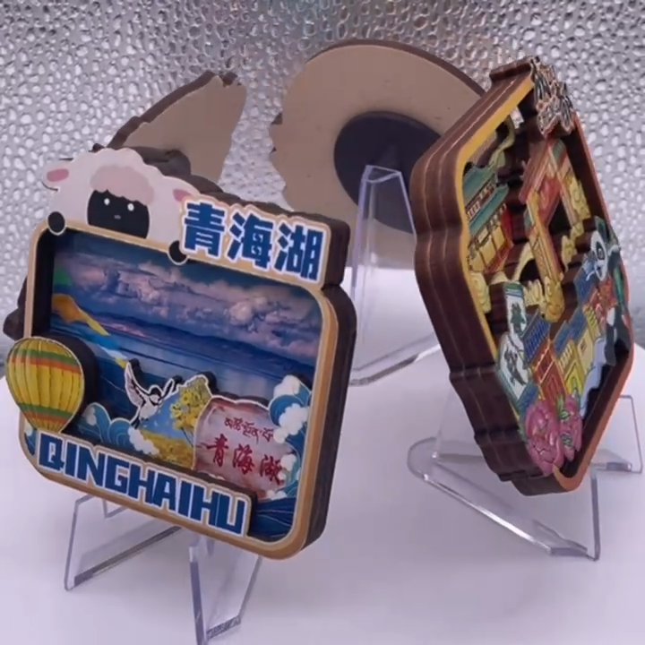 Ankara Turkey Refrigerator magnet 3D travel souvenirs wood craft gifts ...