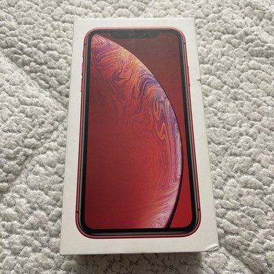 Red Apple iPhone XR 128GB Empty Box | eBay