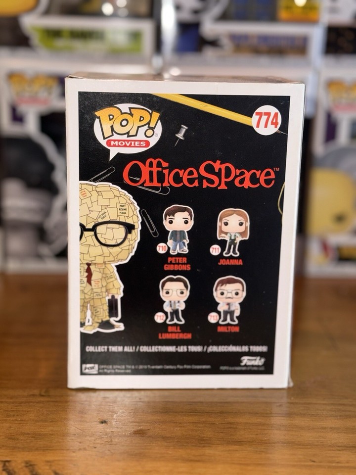 Funko Pop! Movies: Office Space - Sticky Note Man #774 - Think Geek ...