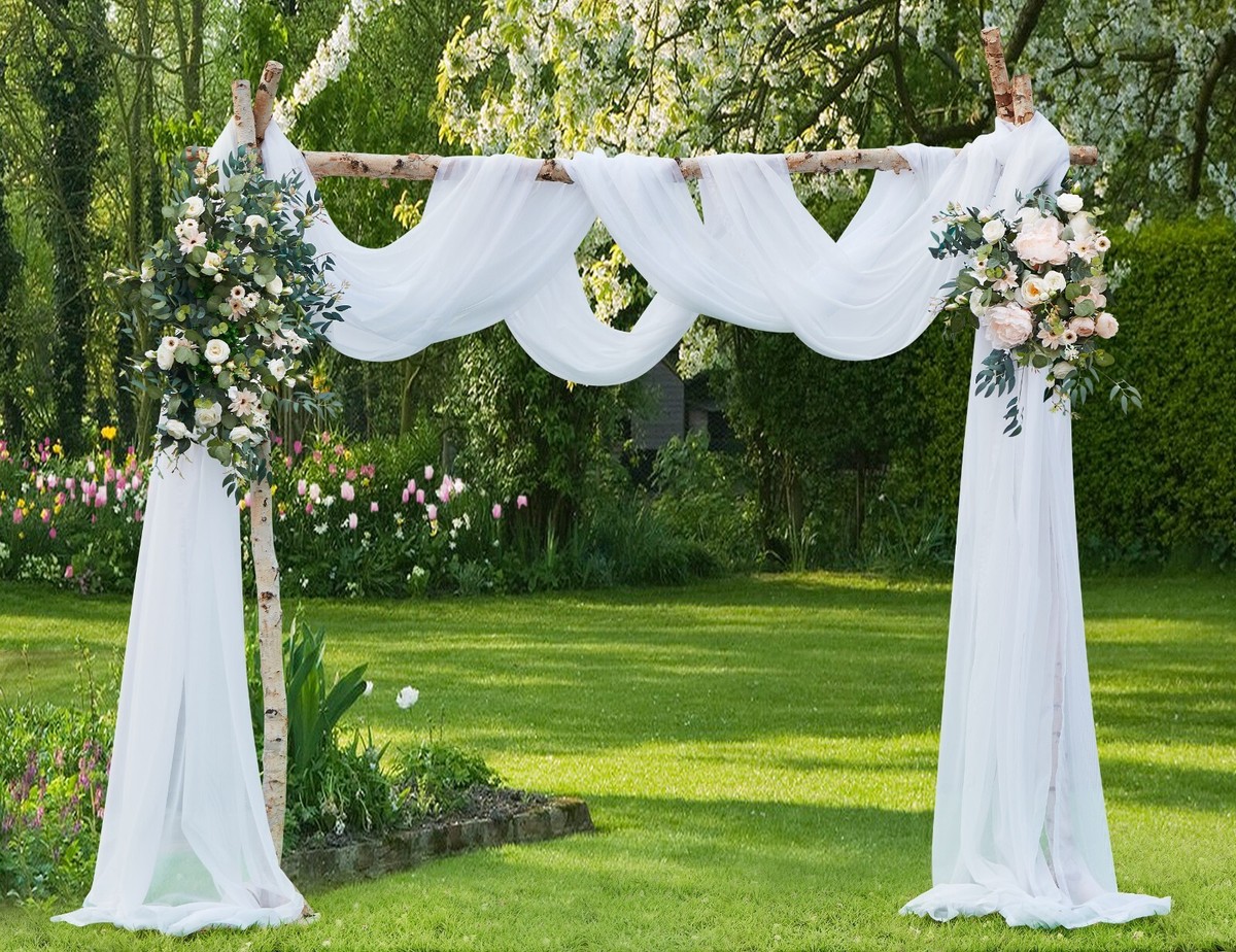 Fabric Wedding Backdrop Ceremony