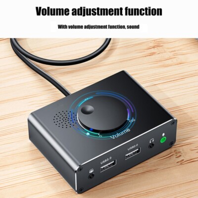 USB External Sound Card USB Adapter Stereo Sound Card for PC Laptop ...