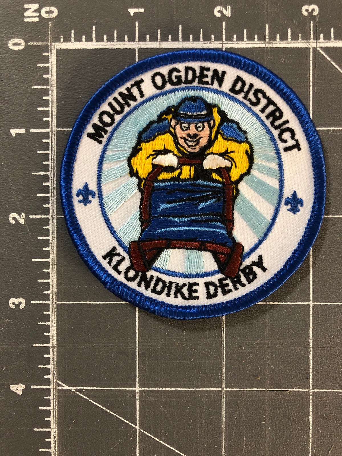 Boy Scouts Mount Ogden District Klondike Derby Patch Trapper Trails ...