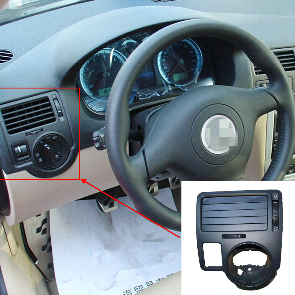 Black Front Left Dash Air Conditioning Vent for VW 1999-05 Mk4 Golf ...