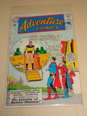 ADVENTURE COMICS #314 DC COMICS LEGION SUPERBOY NOVEMBER 1963 VG (4.0 ...