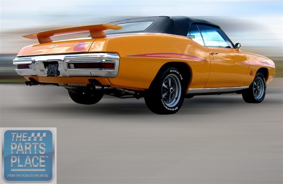 1970-71 Pontiac GTO Judge Stripe Kit - Yellow / Red / Black | eBay