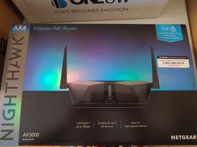 REDUCED! Netgear Nighthawk AX4 4-Stream AX3000 Wi-Fi 6 Router | eBay