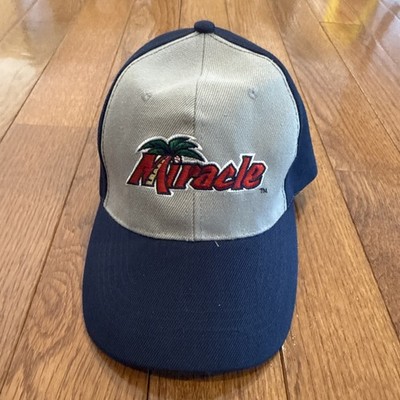 Miracle Stick Back Blue And Gray Hat Palm Tree 2016 FSL All Star Game ...