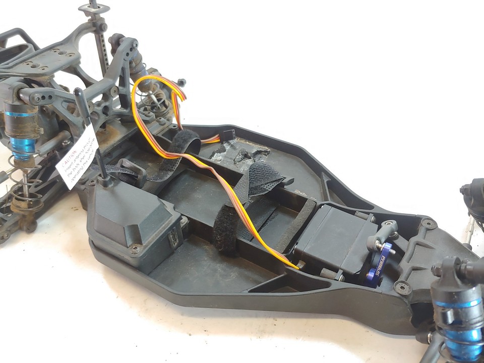 Team Associated SR10 1/10 2wd Original Dirt Oval Roller Slider w/ Body ...