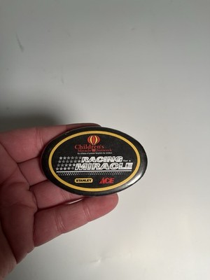 Vntg Children’s Miracle Network Racing Button Pin Stanley Ace Hospitals ...