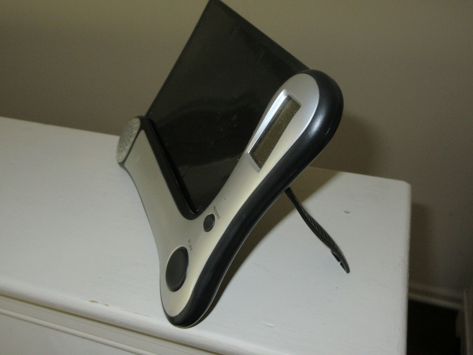 Voice Recording Photo Frame w/ Records and Plays Back Messages | eBay