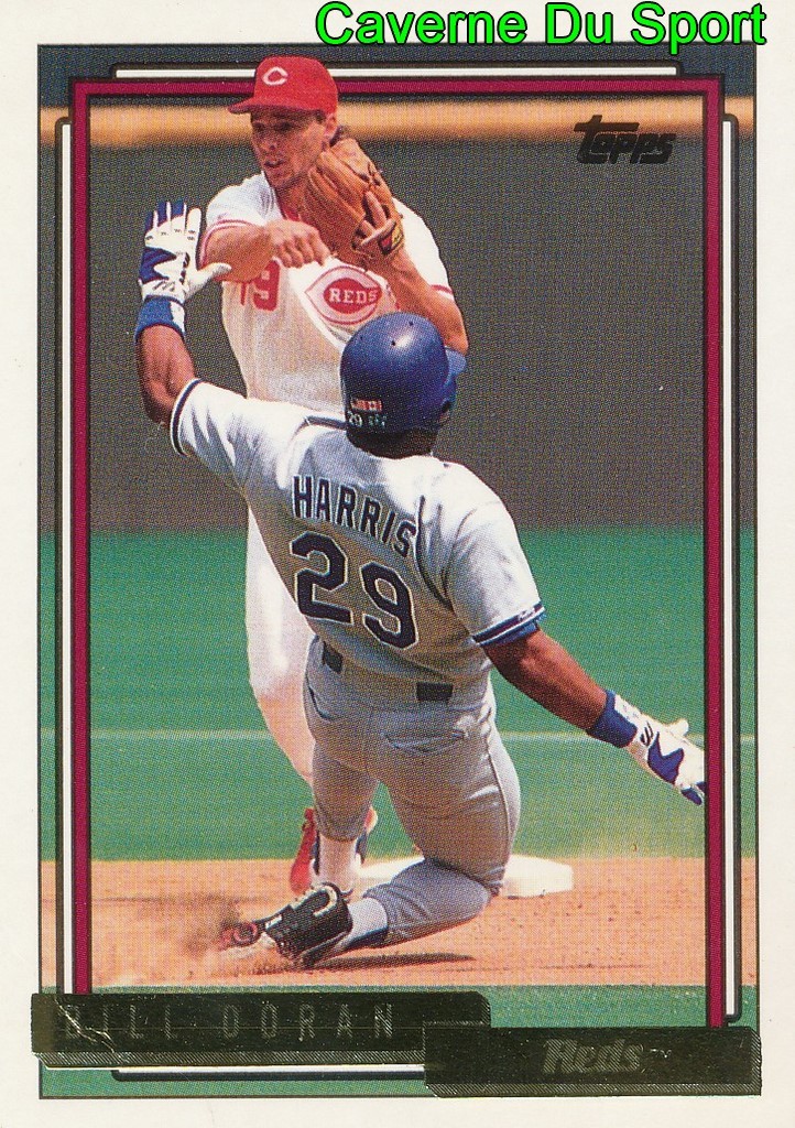 136 BILL DORAN 2B REDS TOPPS GOLD BASEBALL CARD 1992 | eBay