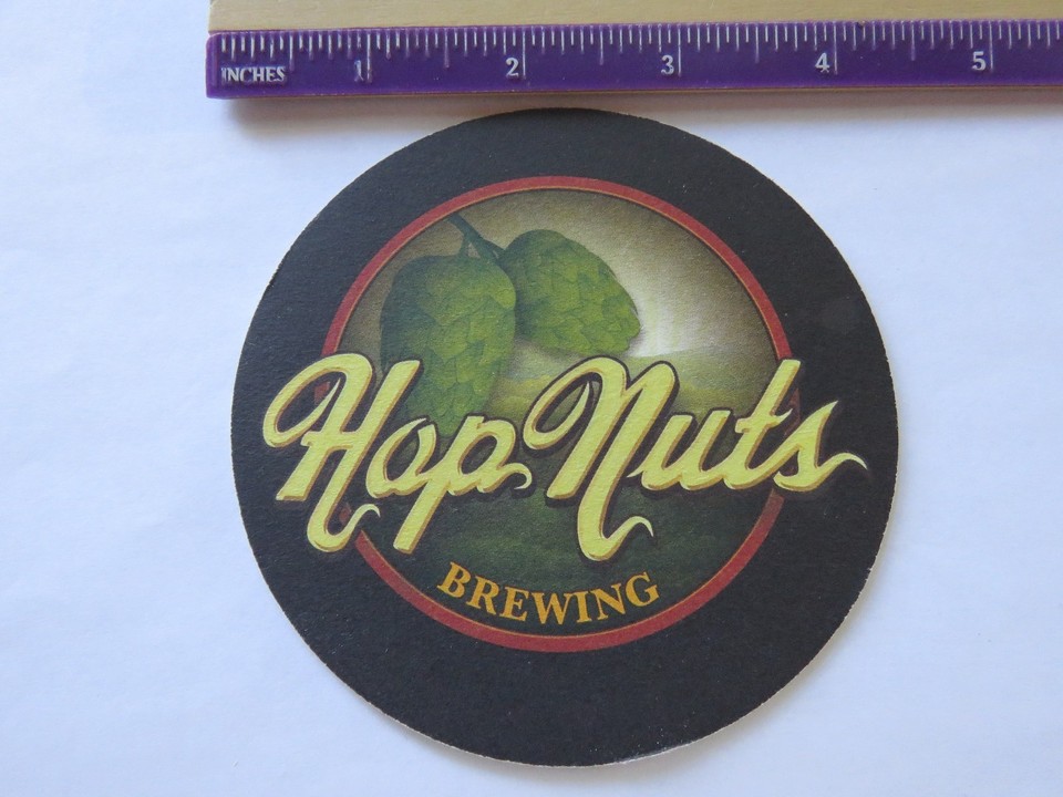Beer Coaster ~ HOP NUTS Brewing Company ~ Downtown Las Vegas, NEVADA ...
