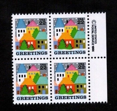 1986 - Choose from ALL Zip &USPS/Copyright Blocks! MNH US Commemorative ...