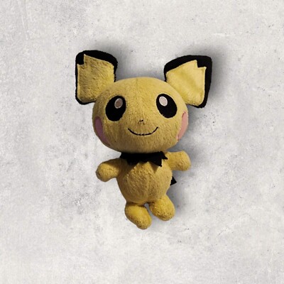 Pokemon PICHU Stuffed Animal Plush, Nintendo Toy Kids Children Toy | eBay