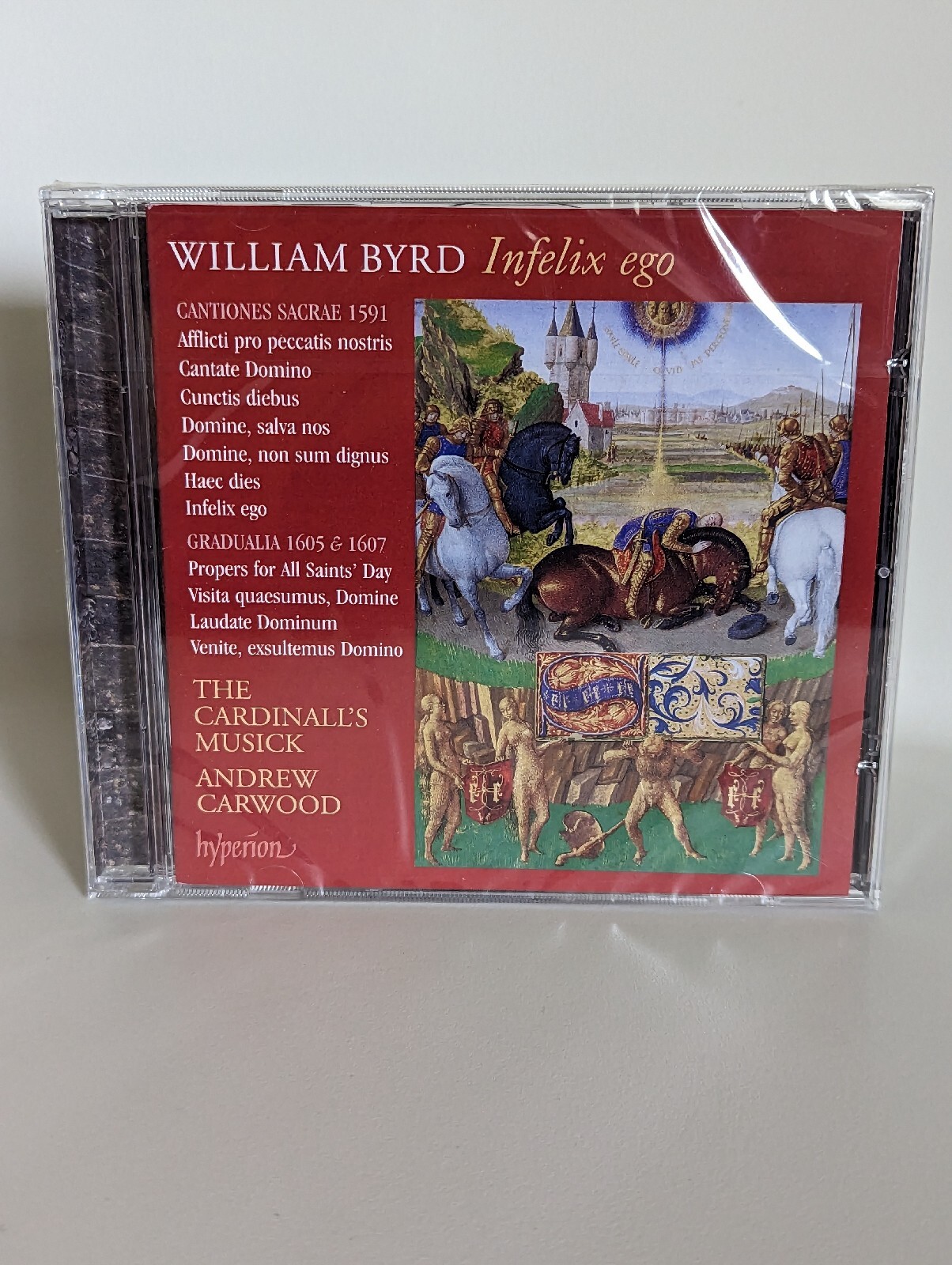 The Byrd Edition, Vol. 13: Infelix ego (CD, Hyperion) - New and Sealed ...