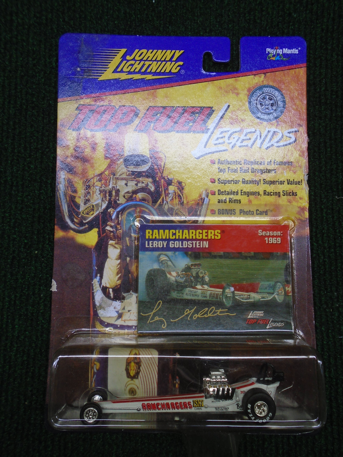 Johnny Lightning TOP FUEL LEGENDS GOLDSTEIN RAMCHARGERS (50000) | eBay
