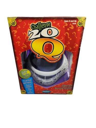 2005 Radica 20Q 20 Questions Challenge Electronic Party Game Read ...