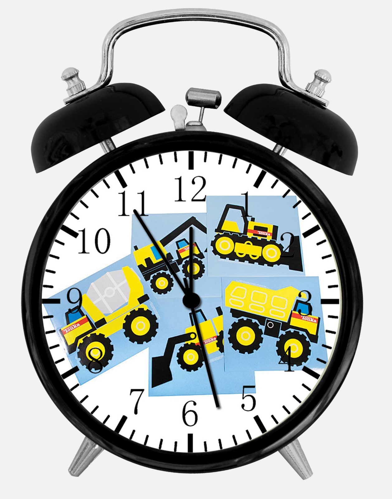 Tonka Trucks Alarm Desk Clock 3.75" Room Office Decor E62 Nice For Gift ...