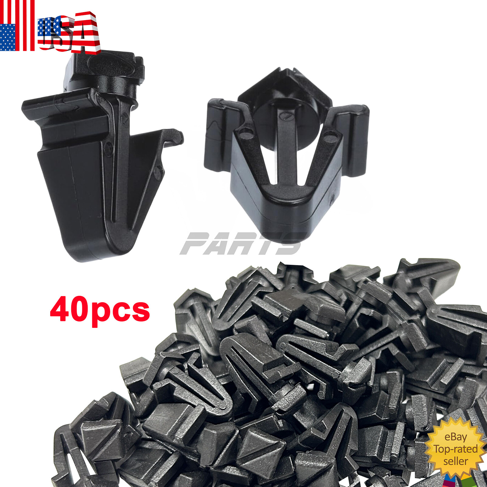 New 40 Pieces Grille Clip Fits for 1998-2001 Nissan Frontier QX4 01553 ...