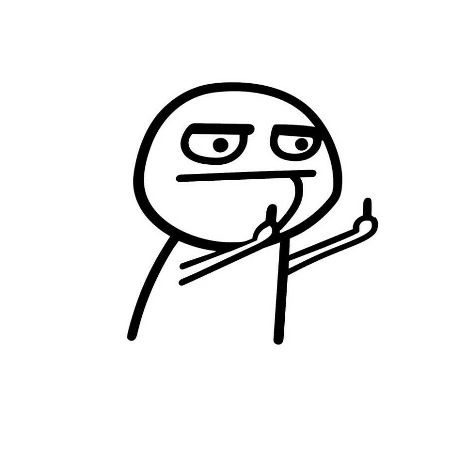 Funny Middle Finger Images