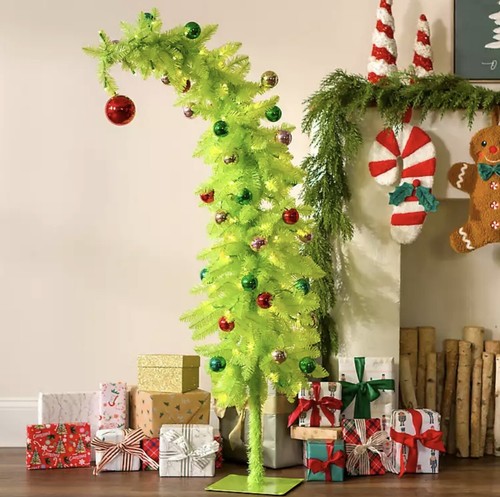 Whimsical GRINCH Christmas Tree 5 Ft LED Pre-Lit FAST SHIPPING ...
