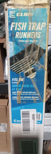 CLAM Fish Trap Runners for Nordic Large Sled X2 & X4 - Hardware ...