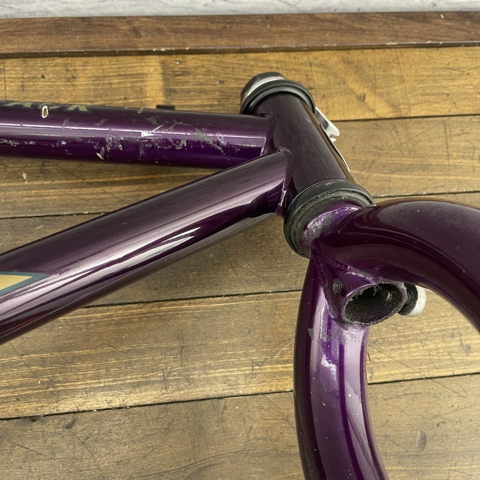 Vintage Trek 920 Singletrack Frame Fork OX Comp USA 18 in Purple MTB 26 ...