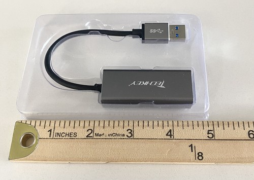 Techkey USB C to Ethernet Adapter. New Open Box. | eBay