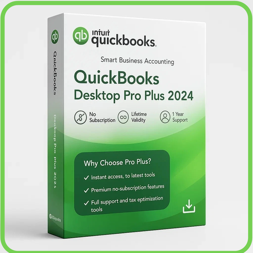 Intuit QuickBooks Desktop Pro plus 2024 |Perpetual Licensees | FULL ...