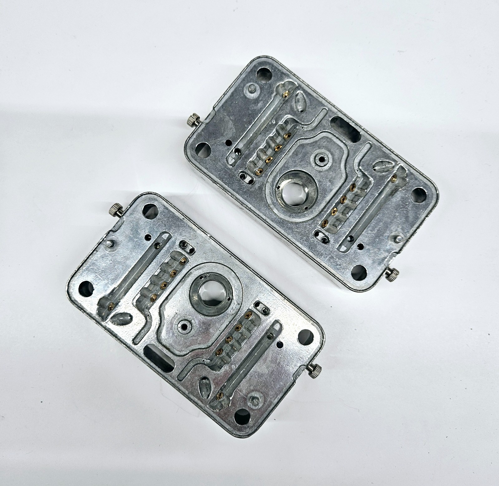 Fully Adjustable Carburetor Metering Blocks 4 BBL 4150 4160 Holley Carb ...