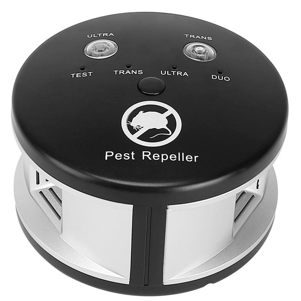 4-in-1 Ultrasonic Rodent Repellent Pest Repeller Mouse Blocker Rat ...