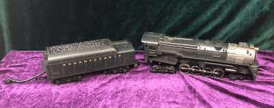 MTH O Scale 6-8-6 Turbine Steam Engine Pennsylvania 6200 With Coal Car ...