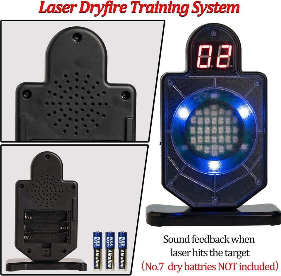 Dry Fire Laser Training System Portable Laser Trainer and Counting ...