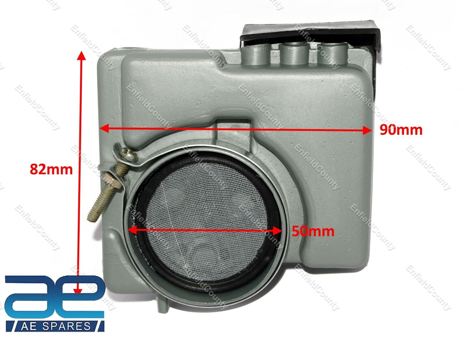 Air Box Air Cleaner Filter Assembly Plastic Tfr Luna Moped | eBay