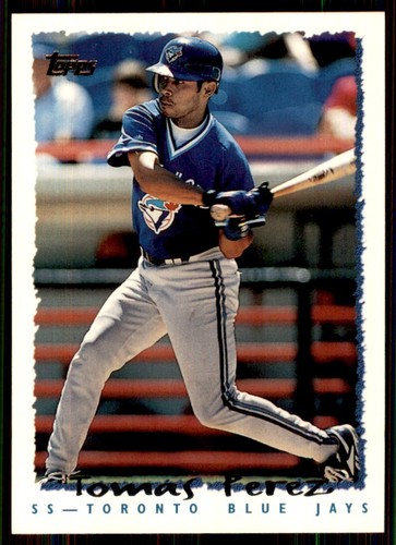 1995 Topps Traded Rookies Tomas Perez RC Toronto Blue Jays #24T | eBay