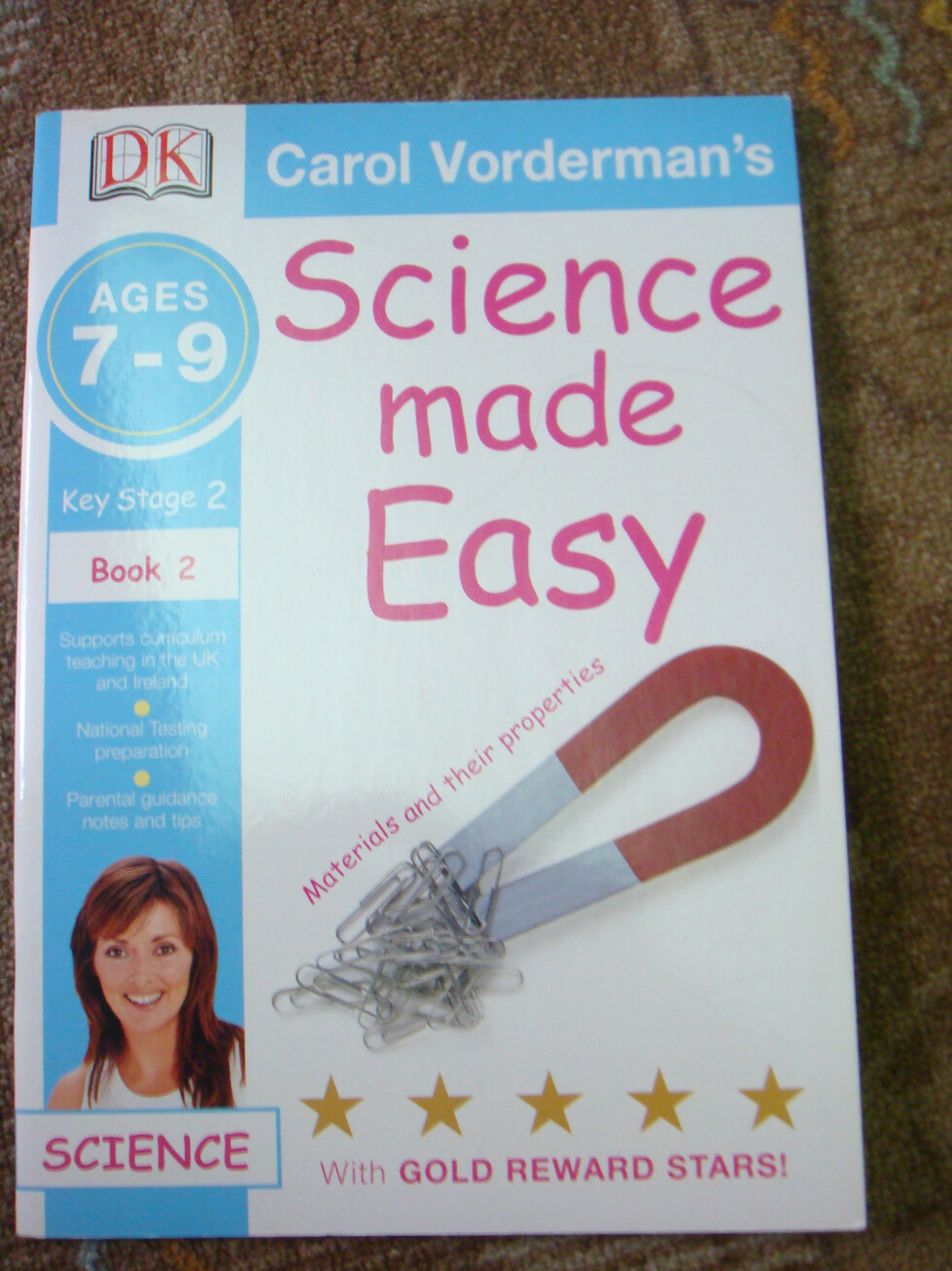 SCIENCE MADE EASY CAROL VORDERMAN DK AGES 7-9 KEYSTAGE 2 BOOK 2 VGC DK ...