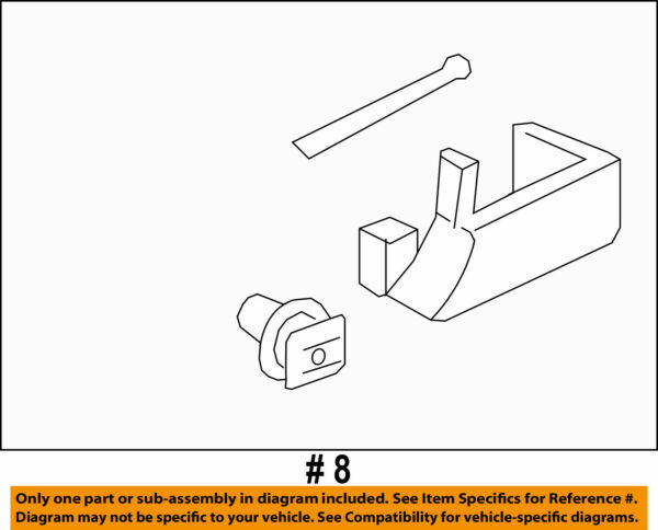 76902-78010 Toyota Mudguard sub-assy, side, lh 7690278010, New Genuine ...
