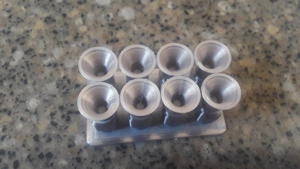 1/10 RC Car Engine Velocity Stacks Carburetors Throttle Bodies ITB 3D ...