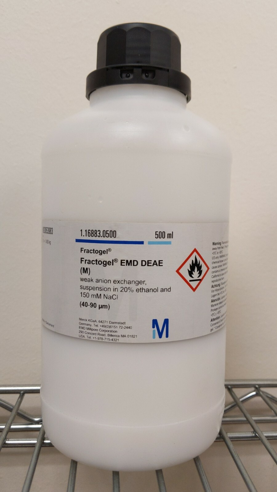 Fractogel EMD DEAE (M) 500ml EMD Millipore 116883 | eBay
