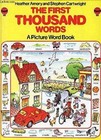 The First Thousand Words: A Picture Word Book (Usborne First 1000 Words ...