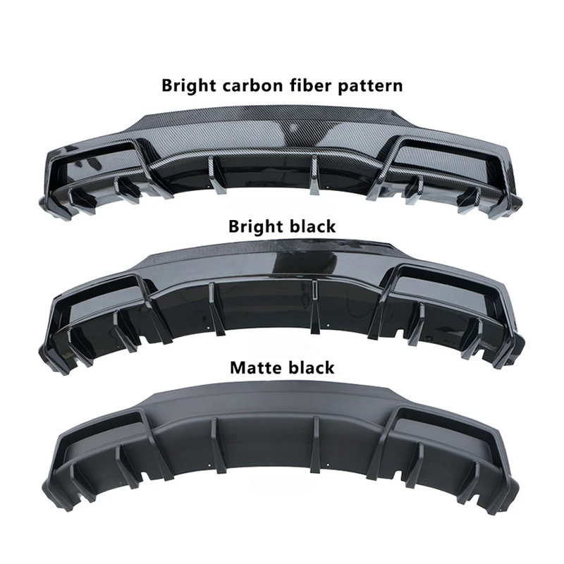 For Tesla Model 3 2024 2025 2026 Rear Diffuser Posterior Lip ...