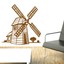 Windmill Wall Sticker decal knights dragons kids nursery fantasy art ...