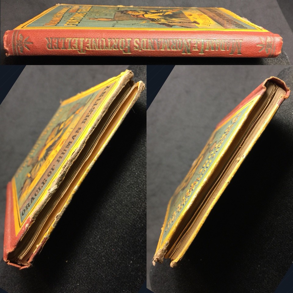 1866 Lenormand Fortune Telling Playing Cards Cartomancy Book & Mystical ...