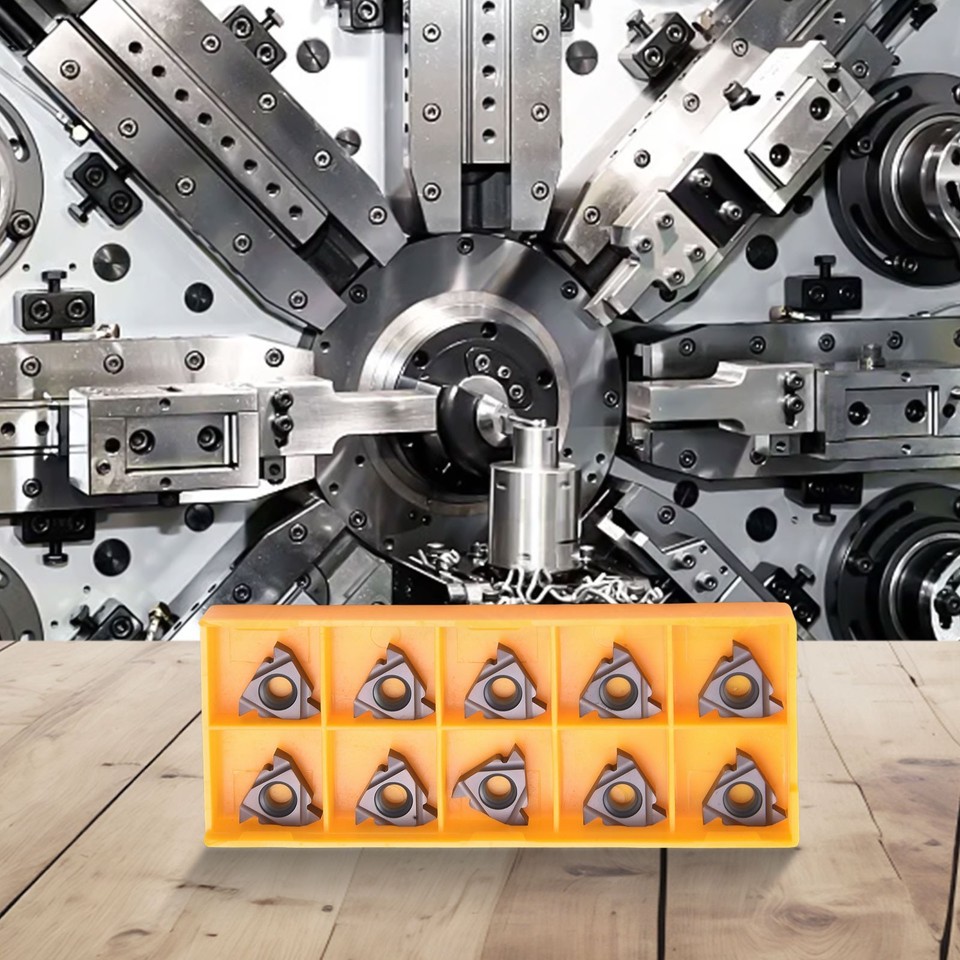 For Stainless Steel Threading Inserts Industry Tool 16ER AG60 High Grip ...