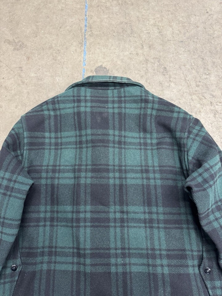 Vintage 1960s Pendleton Wool Mackinaw Cruiser 6 Pocket Jacket Size ...