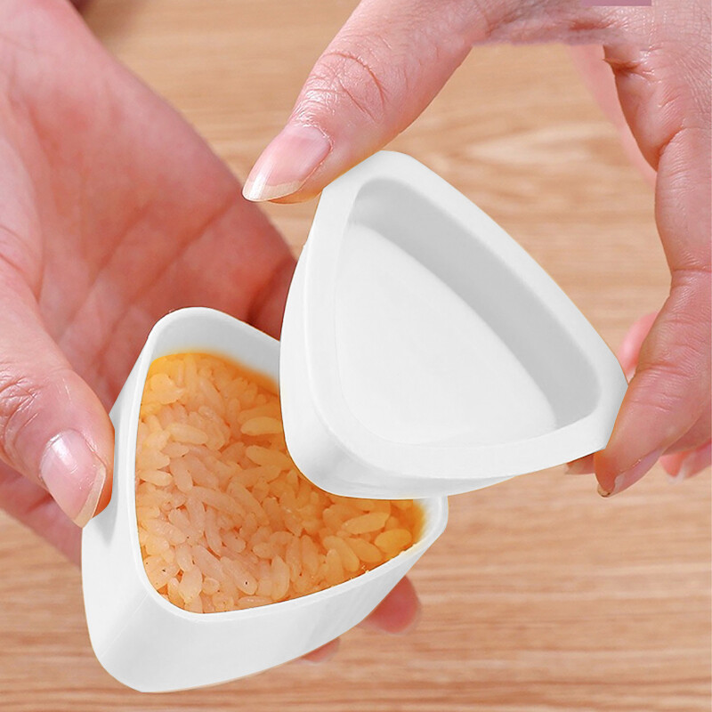 Sushi Mold Onigiri Diy Rice Ball Food Press Triangular Sushi Maker M__j ...