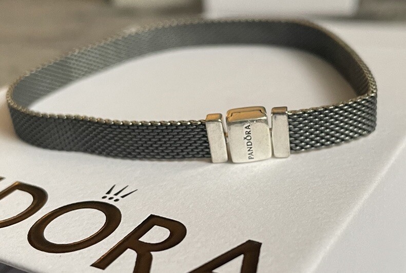 Pandora Reflexions Mesh Bracelet Size 20 Brand New 💜 | eBay UK