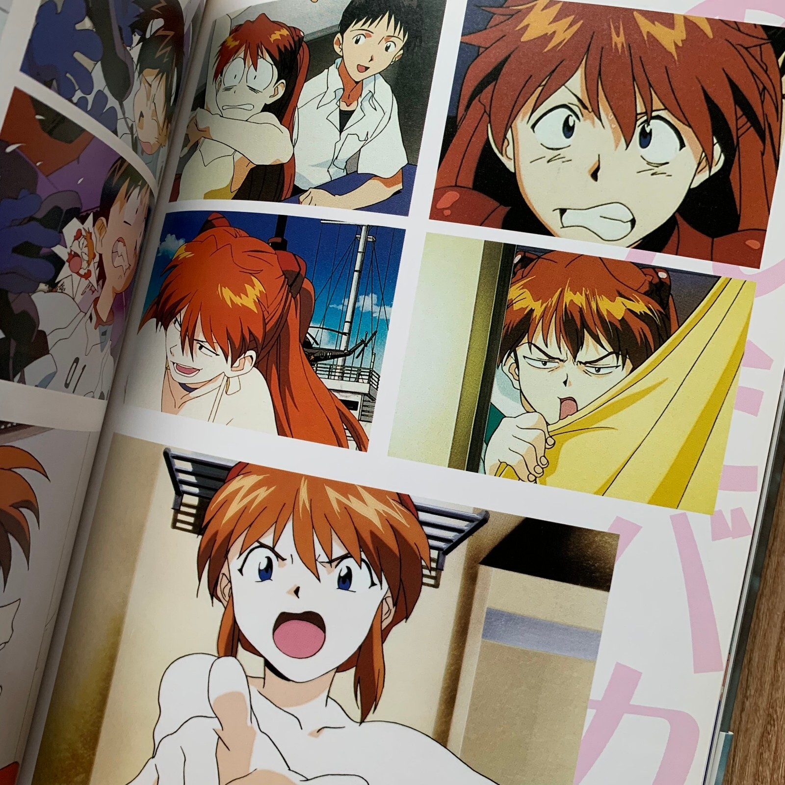 Evangelion Girls Anime Illustration Book Eve Asuka Rei Misato Hikari ...