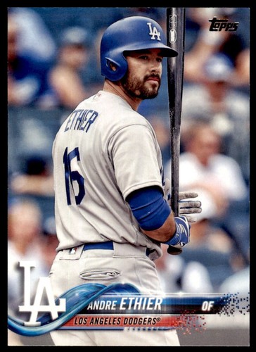 2018 TOPPS ANDRE ETHIER LOS ANGELES DODGERS #655 | eBay