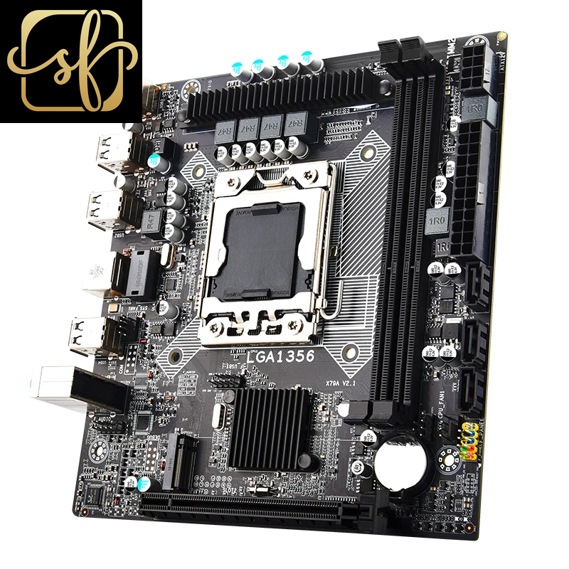 X79 LGA 1356 Kit Motherboard Set Combo Xeon E5 2420 V2 CPU 2*8G=16GB ...